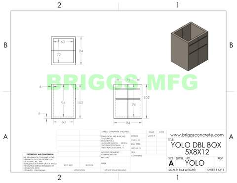 YOLO Drawing – Briggs Manufacturing, Inc.